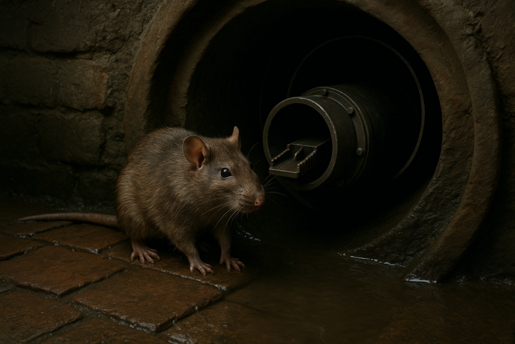 Effektiv rottefælde til kloak: Sådan bekæmper du rotter